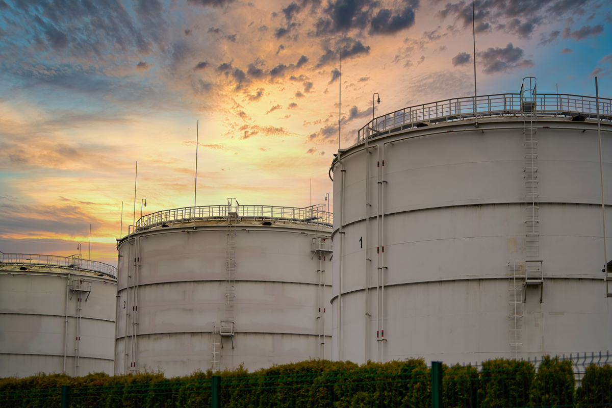 What Is a Tank Farm? Definition & Photos